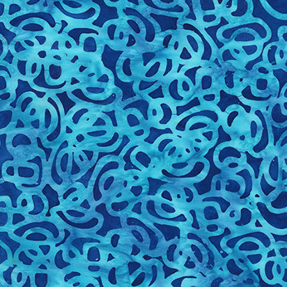 VIOLA Interlinked cobalt – 3 Aunts Quilt Shop