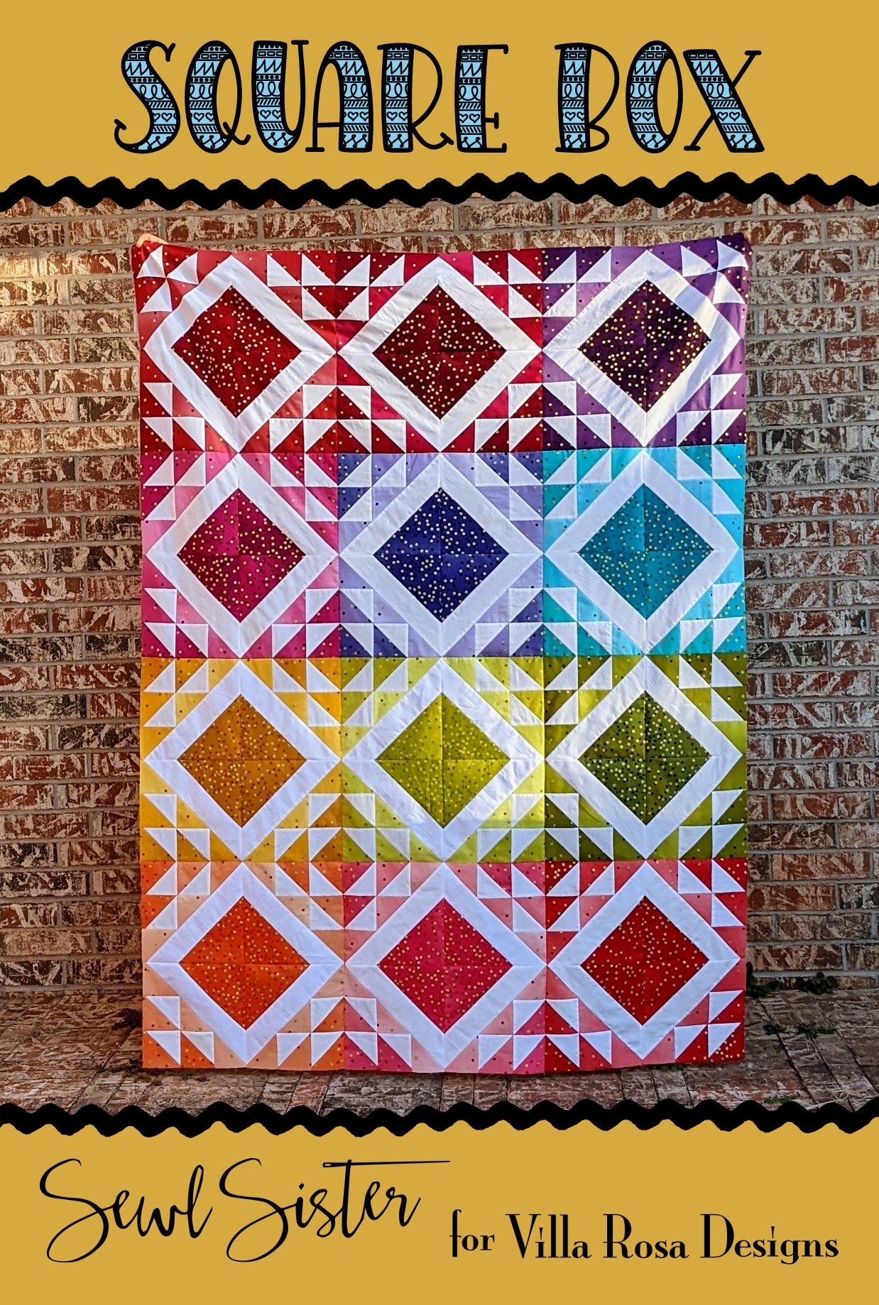 SQUARE BOX – 3 Aunts Quilt Shop
