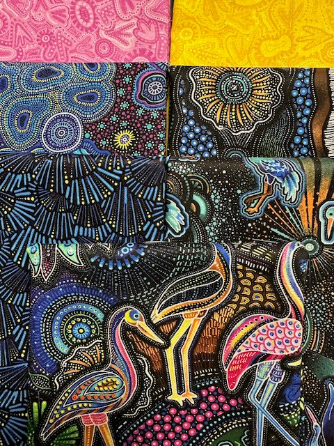 BAIAME'S SPIRIT Oasis Fabrics – 3 Aunts Quilt Shop